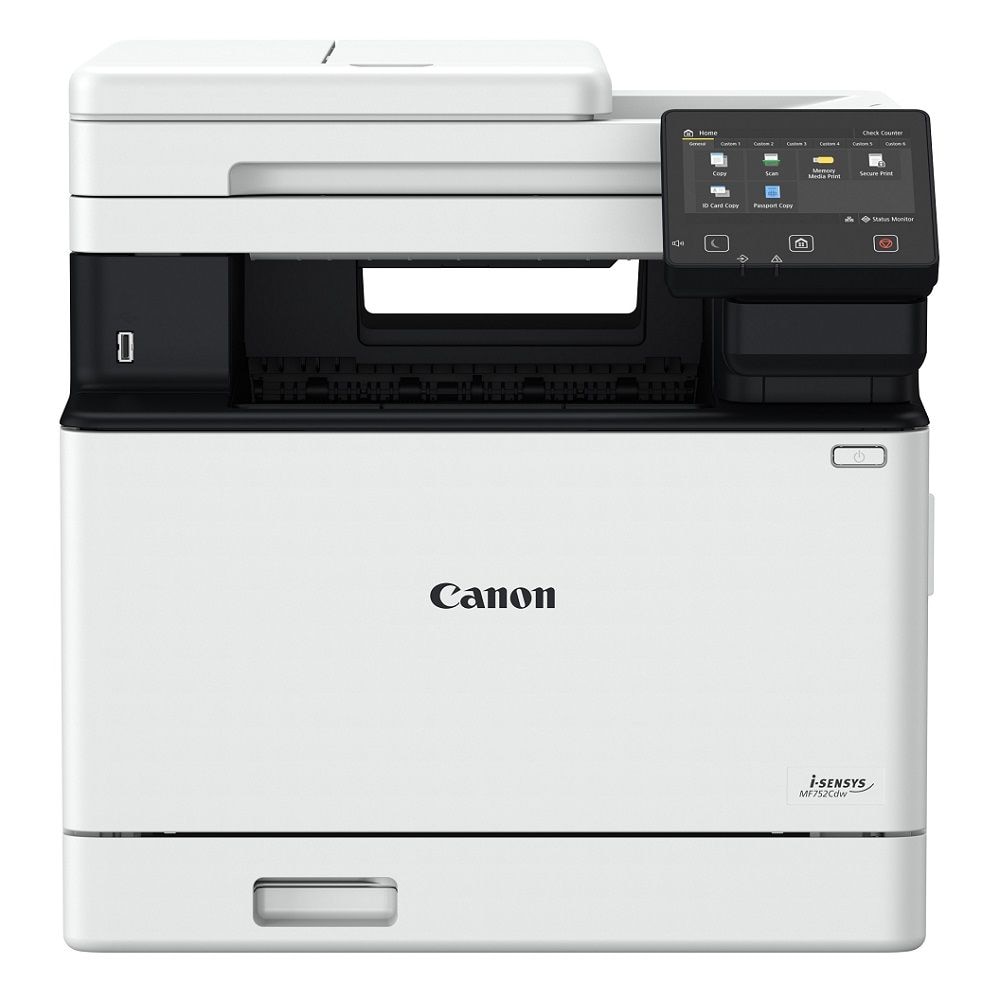 Imprimanta multifunctionala laser color Canon MF752Cdw, A4, ADF, USB 2. ...