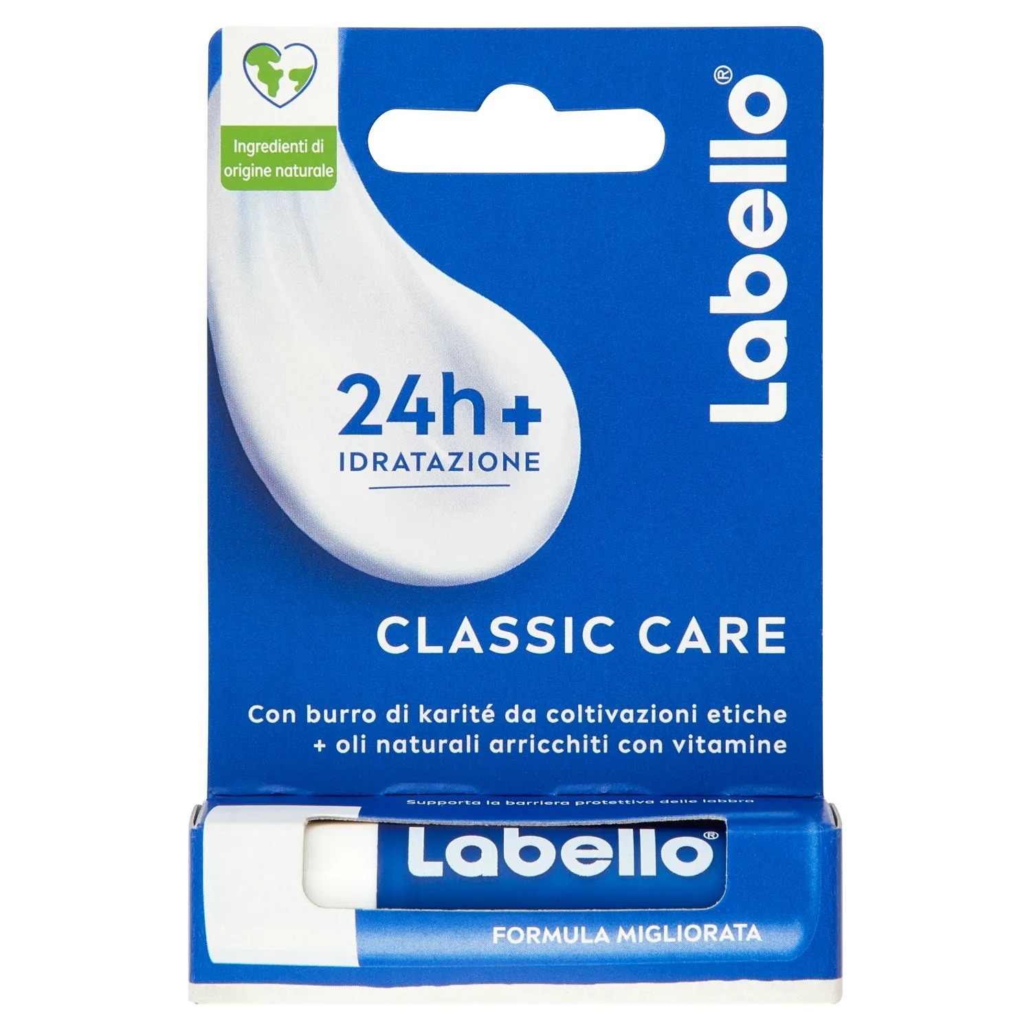 Balsam de Buze Labello Classic Care, 4.8 g / 5.5 ml - eMAG.ro