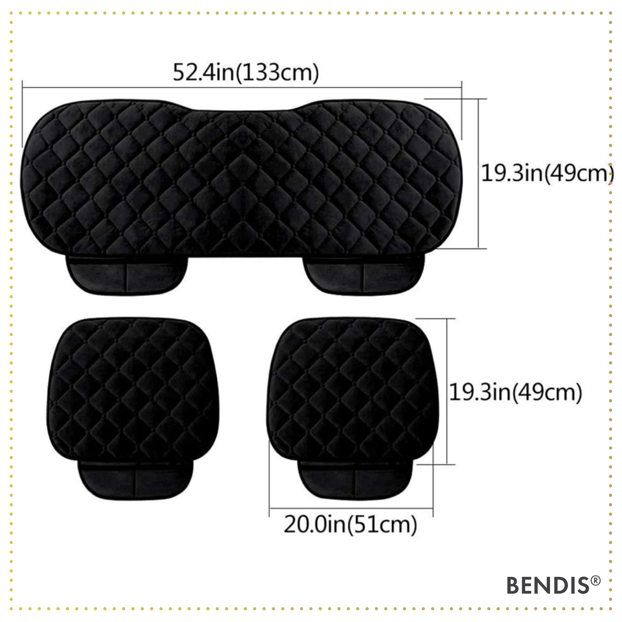 Set de Huse Auto pentru protectie scaun fata x 2 si bancheta din spate ...