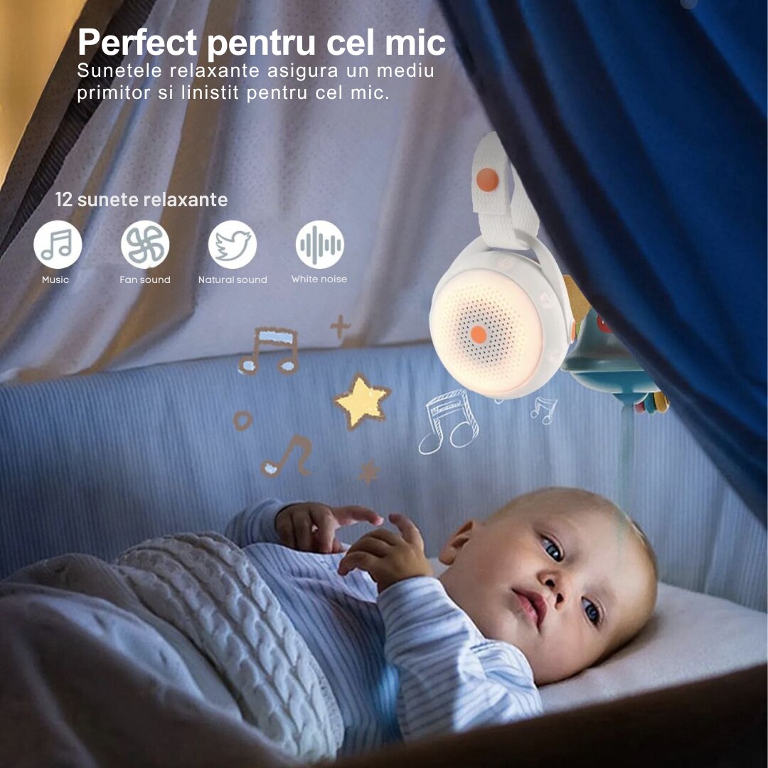 Dispozitiv Sunete Albe ®Lemaro, Sunete HD, pentru Bebelusi si Adulti ...