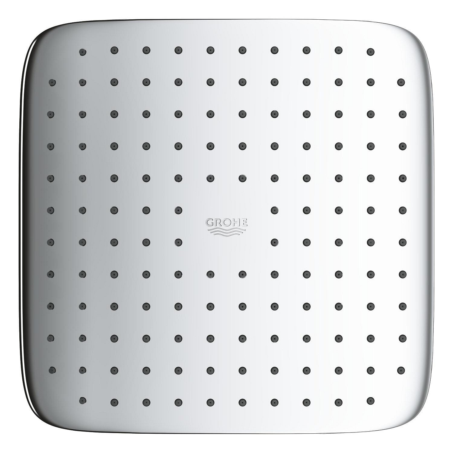 Grohe Vitalio Cube 250 душ система, видима, термостат, 250 mm, 1 ...