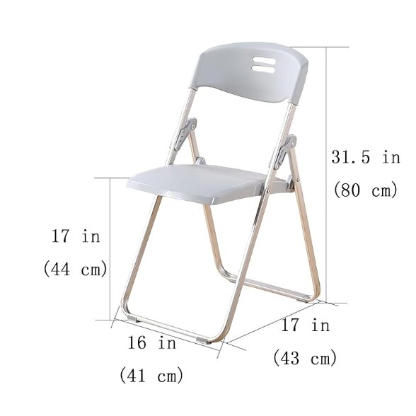 Scaun At Performance, pliabil din plastic, dimensiune : 44 * 41 * 80 cm ...
