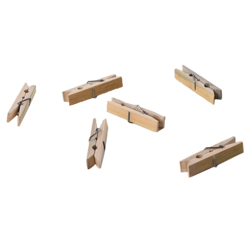 Carlige rufe din bambus OTI UC23082, 20 buc/set - eMAG.ro
