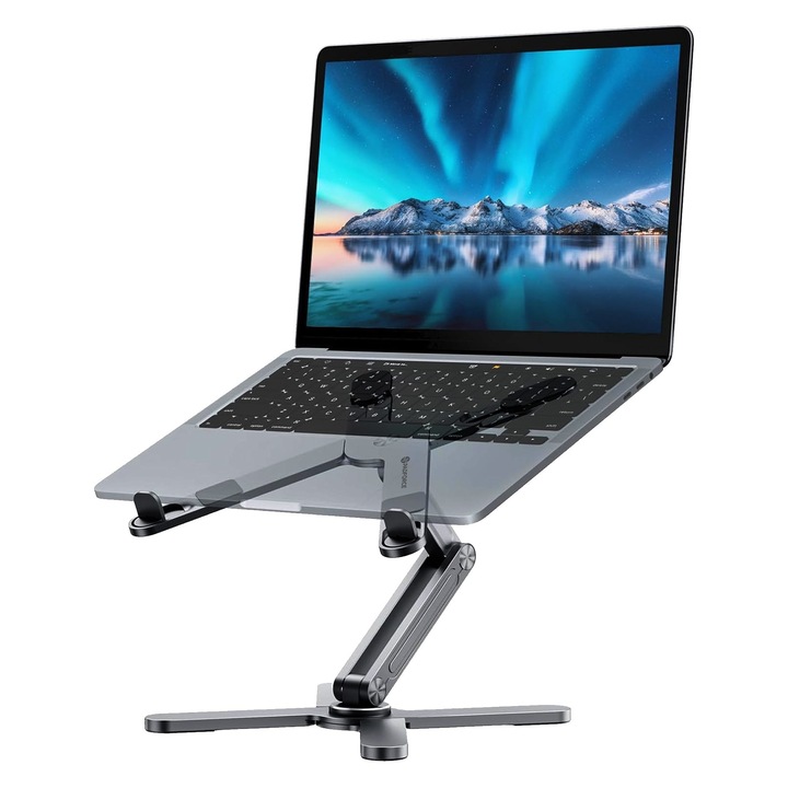 Suport laptop PadForce®, 8-16" inch, Rotire 360°, Structura Flexibila ...