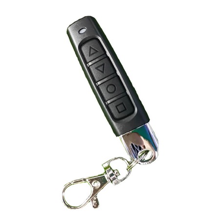 Telecomanda RF433, radio, 4 butoane, bateria 27A 12V, Sonoff, negru ...