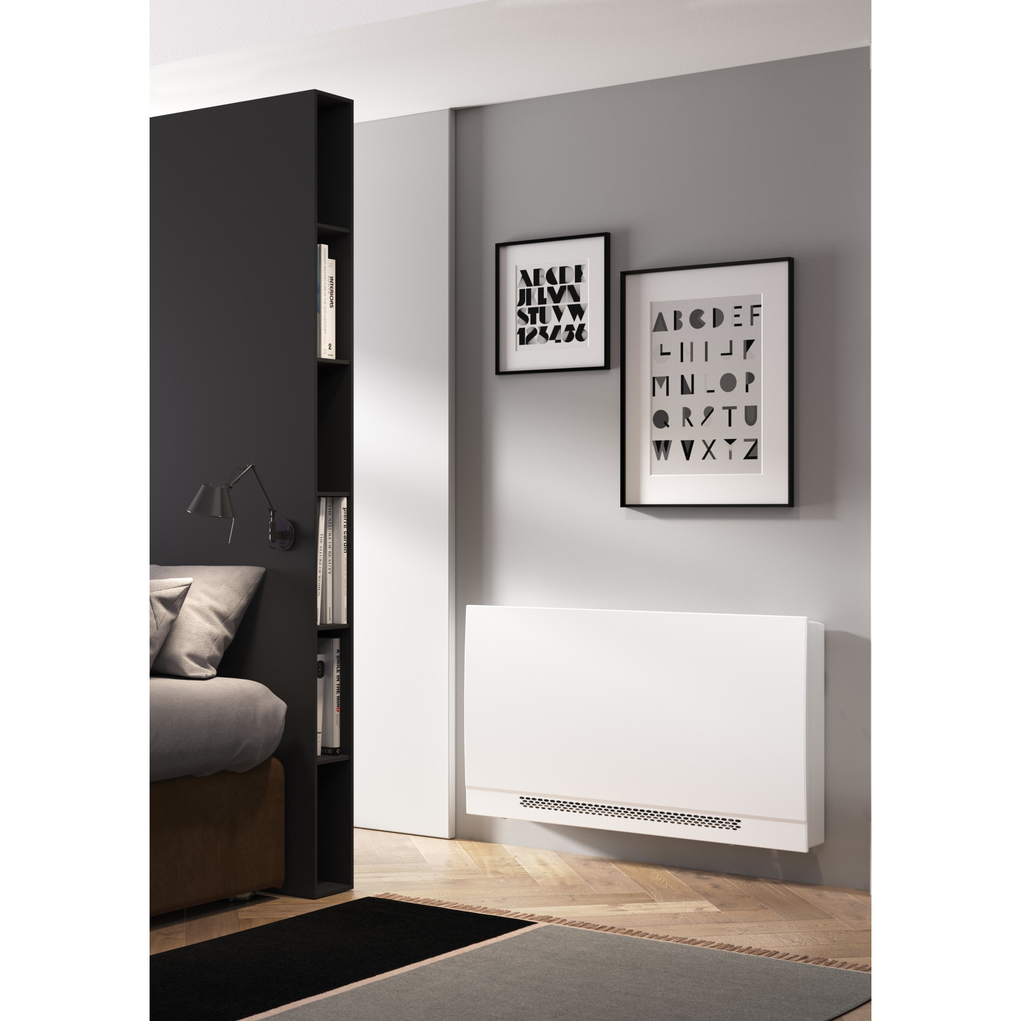 Ventiloconvector SABIANA Whisper 30 slim, montaj mural, pentru incaperi ...