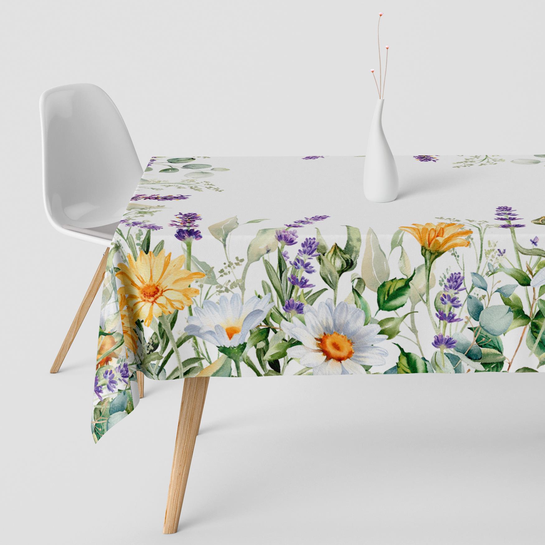 Fata de masa, HomeView, H-OBP807, 120x160, Rezistent la murdarie, Multicolor - eMAG.ro