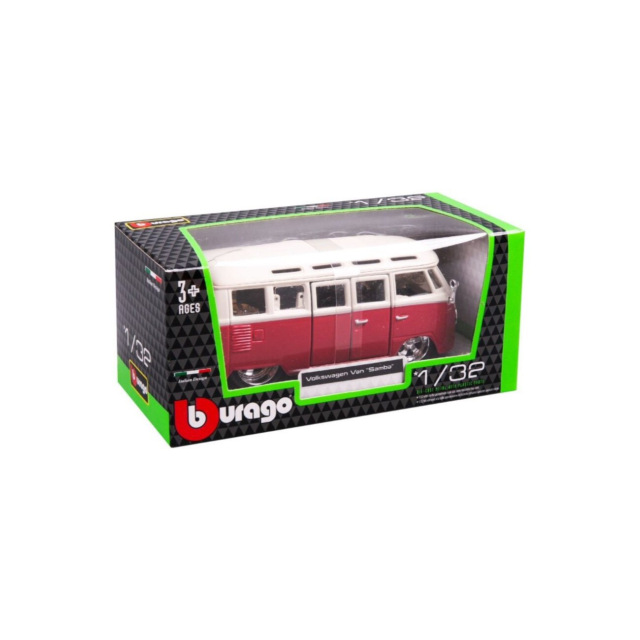 Макет Volkswagen Van Samba - 1/32 Bburago - eMAG.bg