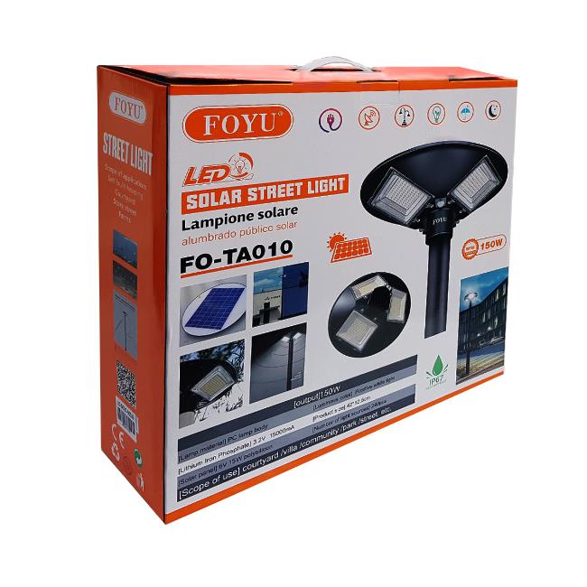 Lampa solara 150W, 360° Foyu FO-TA010 - eMAG.ro