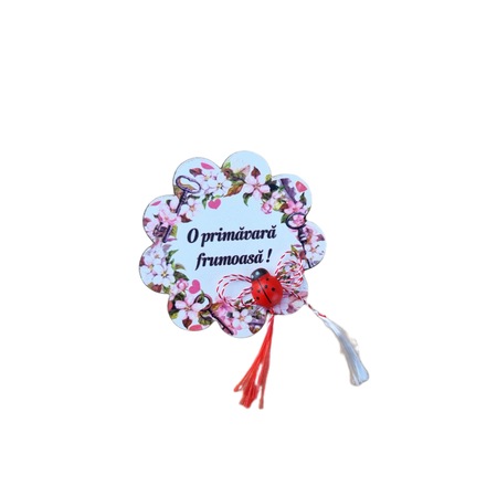 Martisor floare, O primavara frumoasa, 7 cm - eMAG.ro