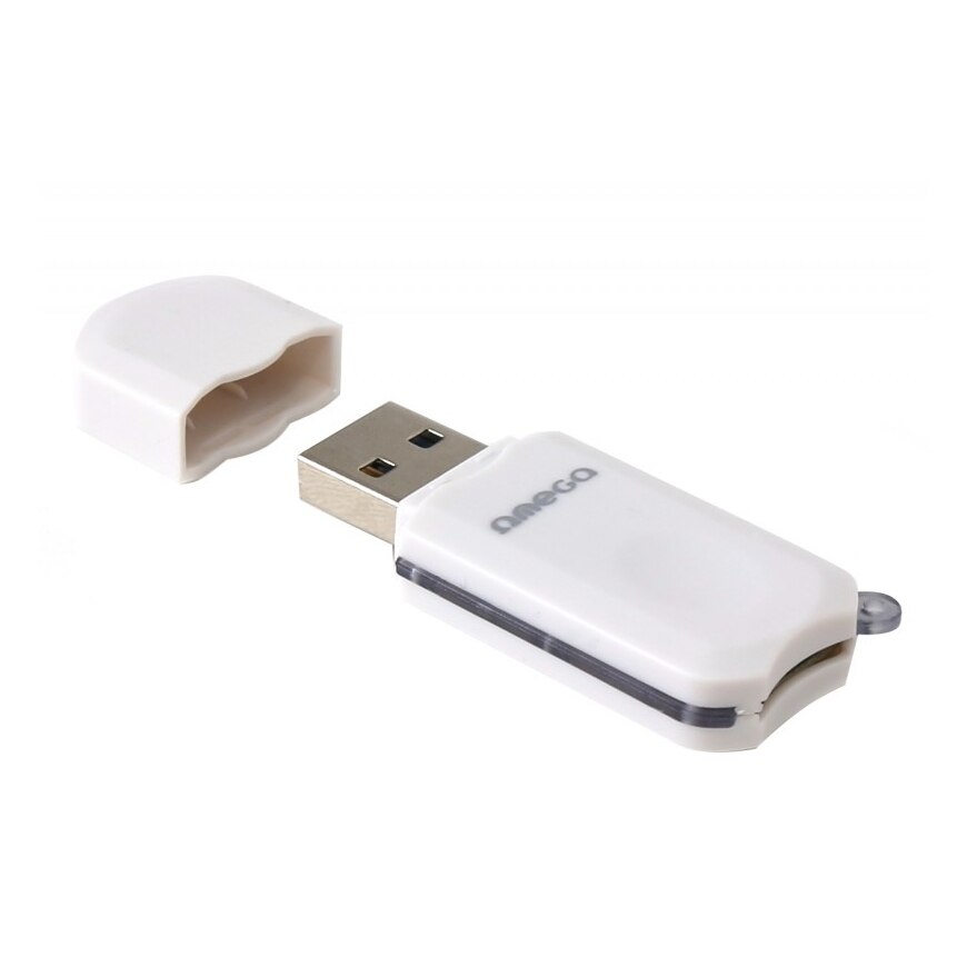 Card Reader Omega microSD, USB 3.0, OUCR3, Alb - eMAG.ro