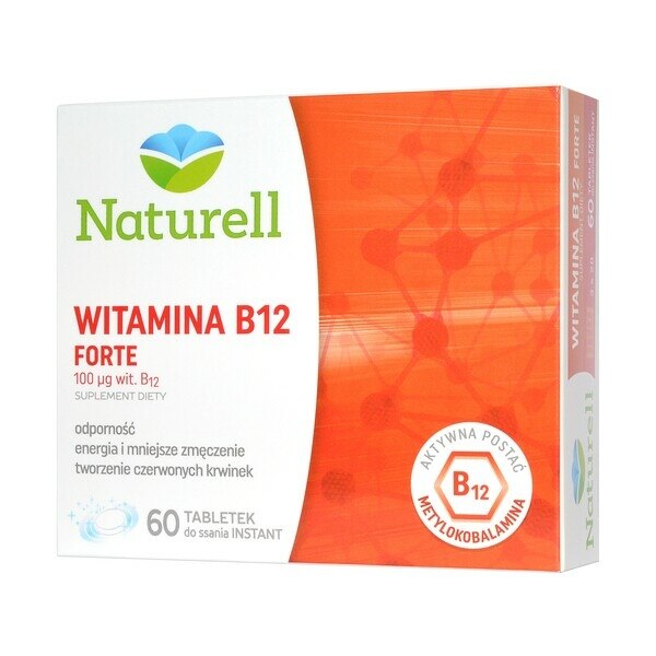 Vitamina B12 FORTE Naturell, USP Zdrowie, 60 Tablete - eMAG.ro