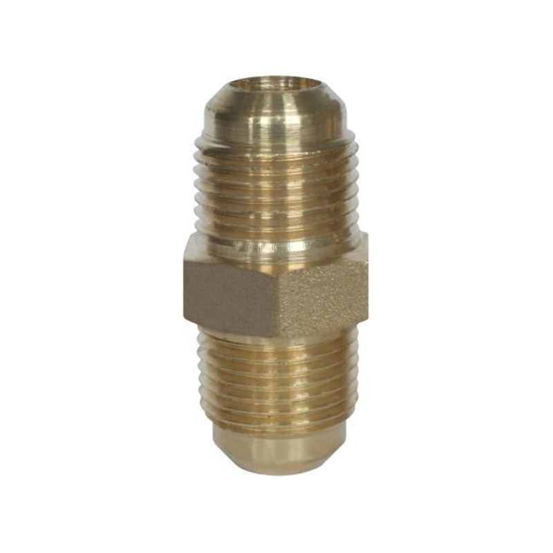 Niplu dublu cu filet SAE 3/4", pentru aer conditionat, alama, RTM - eMAG.ro