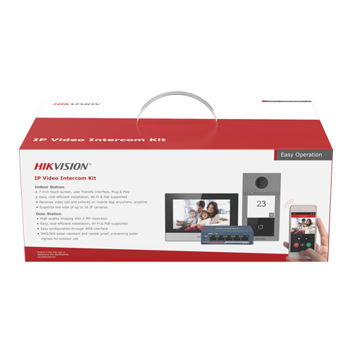 Kit videointerfon pentru 1 familie, Wi-Fi 2.4Ghz, monitor 7 inch ...