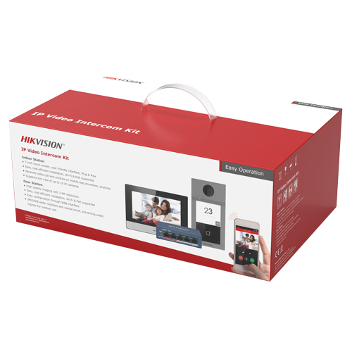 Kit videointerfon pentru 1 familie, Wi-Fi 2.4Ghz, monitor 7 inch ...