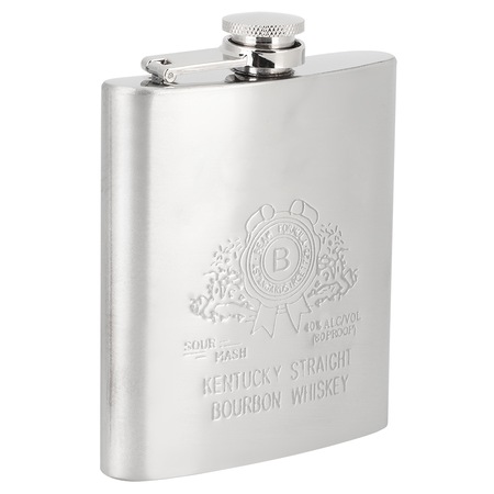 Plosca whisky din inox, 9x2x12 cm - eMAG.ro