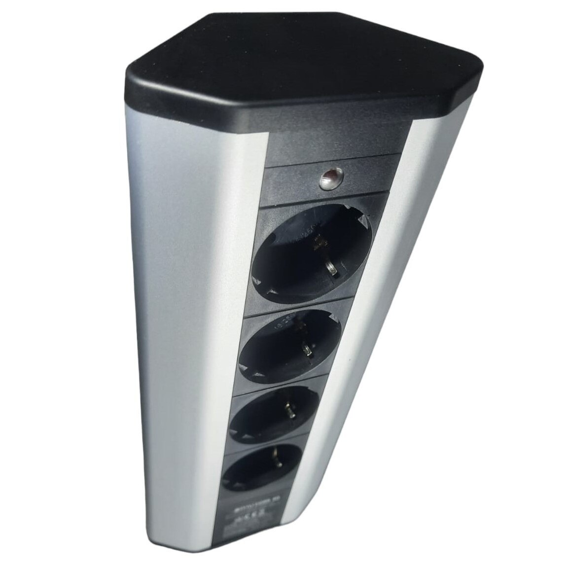 Prelungitor grup 4 prize schuko pentru colt montaj pe blat sau birou ...