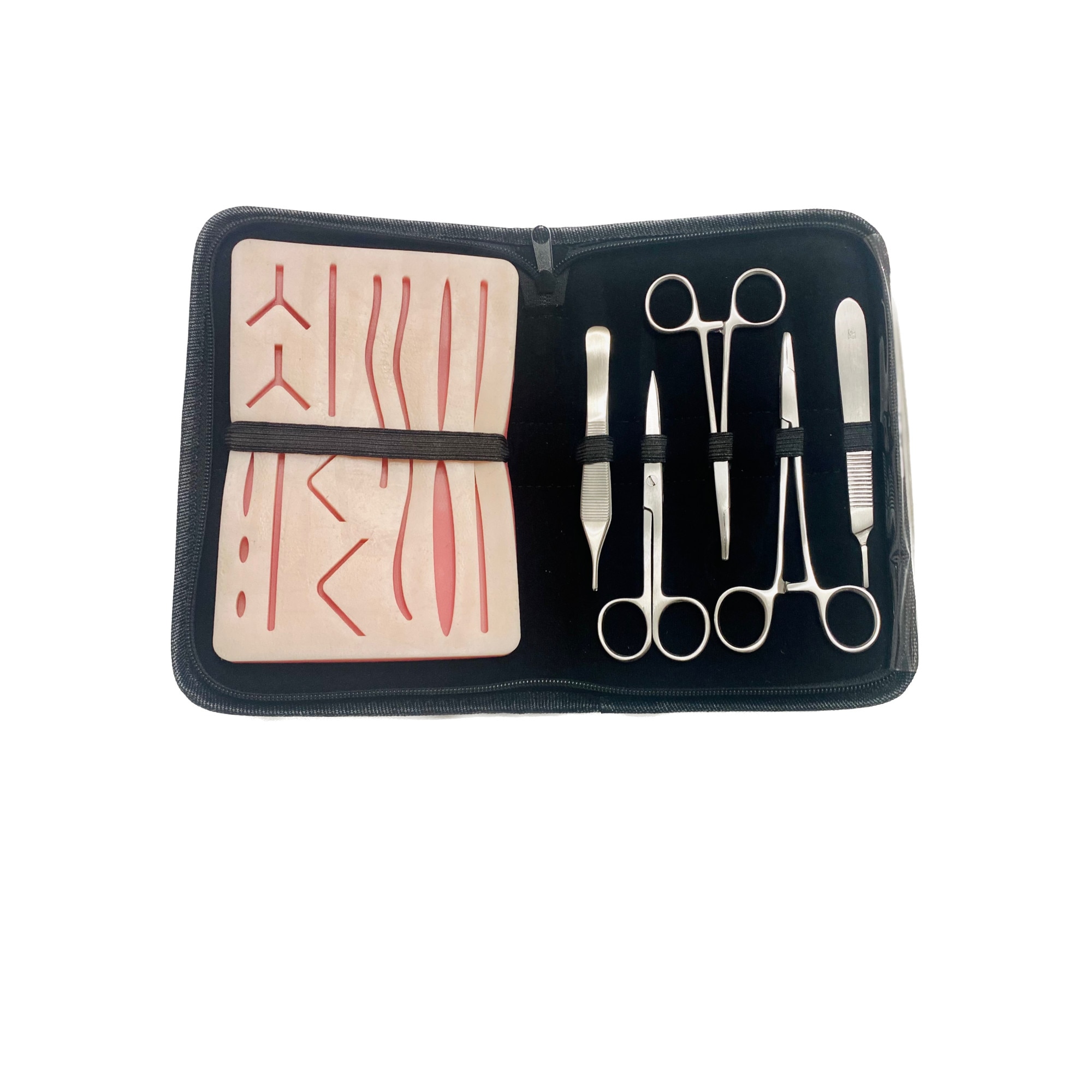 Kit profesional pentru practicarea suturilor chirurgicale cu 5 ...