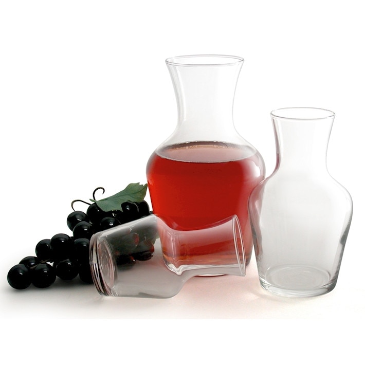 Set 6 mini carafe vin, Luminarc, sticla transparenta, 0, 5 L - eMAG.ro