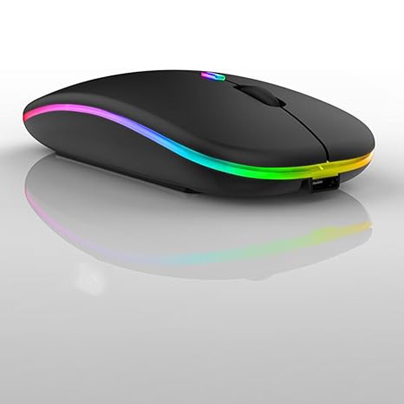 Mouse wireless, Bluetooth 5.2 si 2.4Ghz, Receptor USB, Reglabil 800 ...