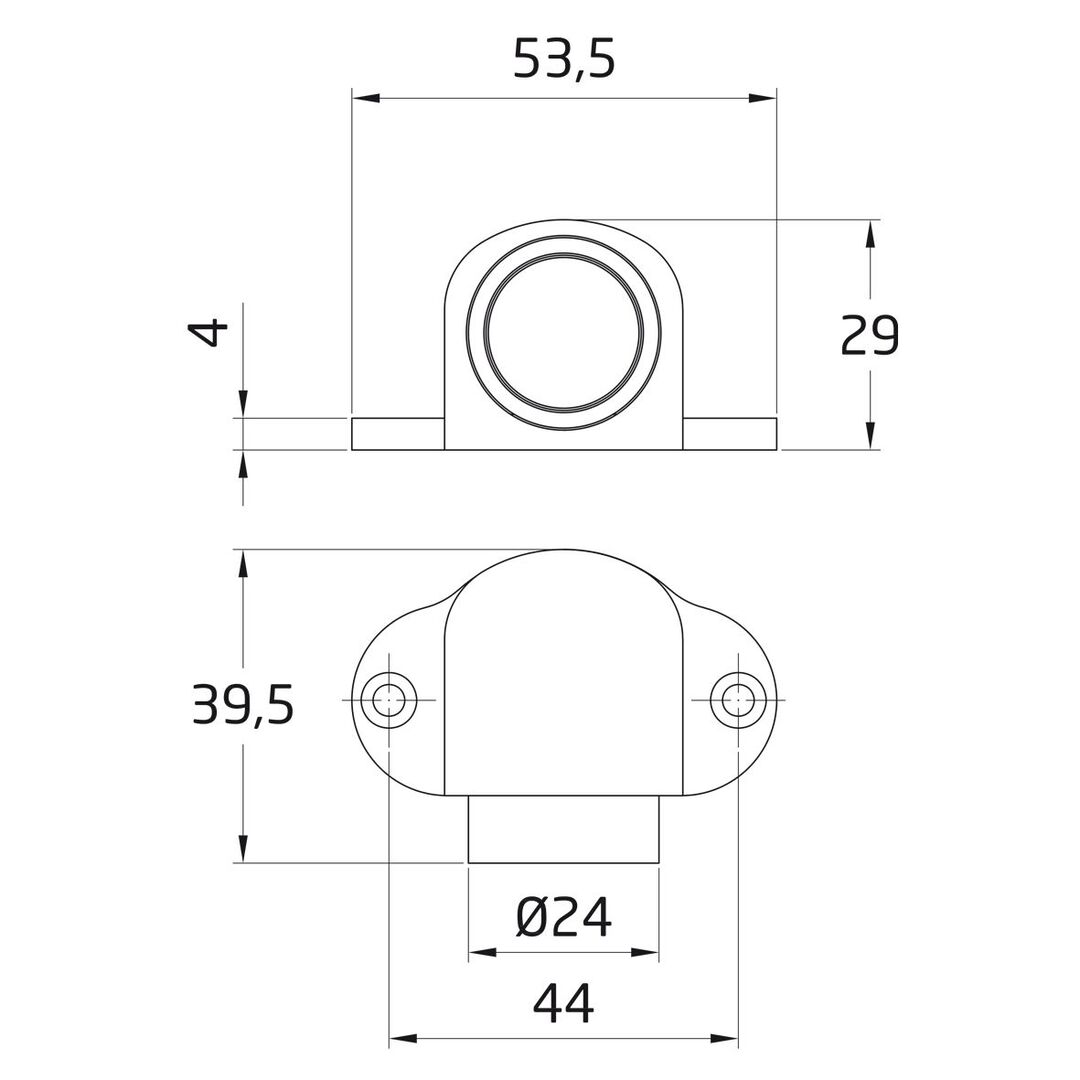 Opritor usa, Amig, model 700, magnetic, culoare Nichel - eMAG.ro