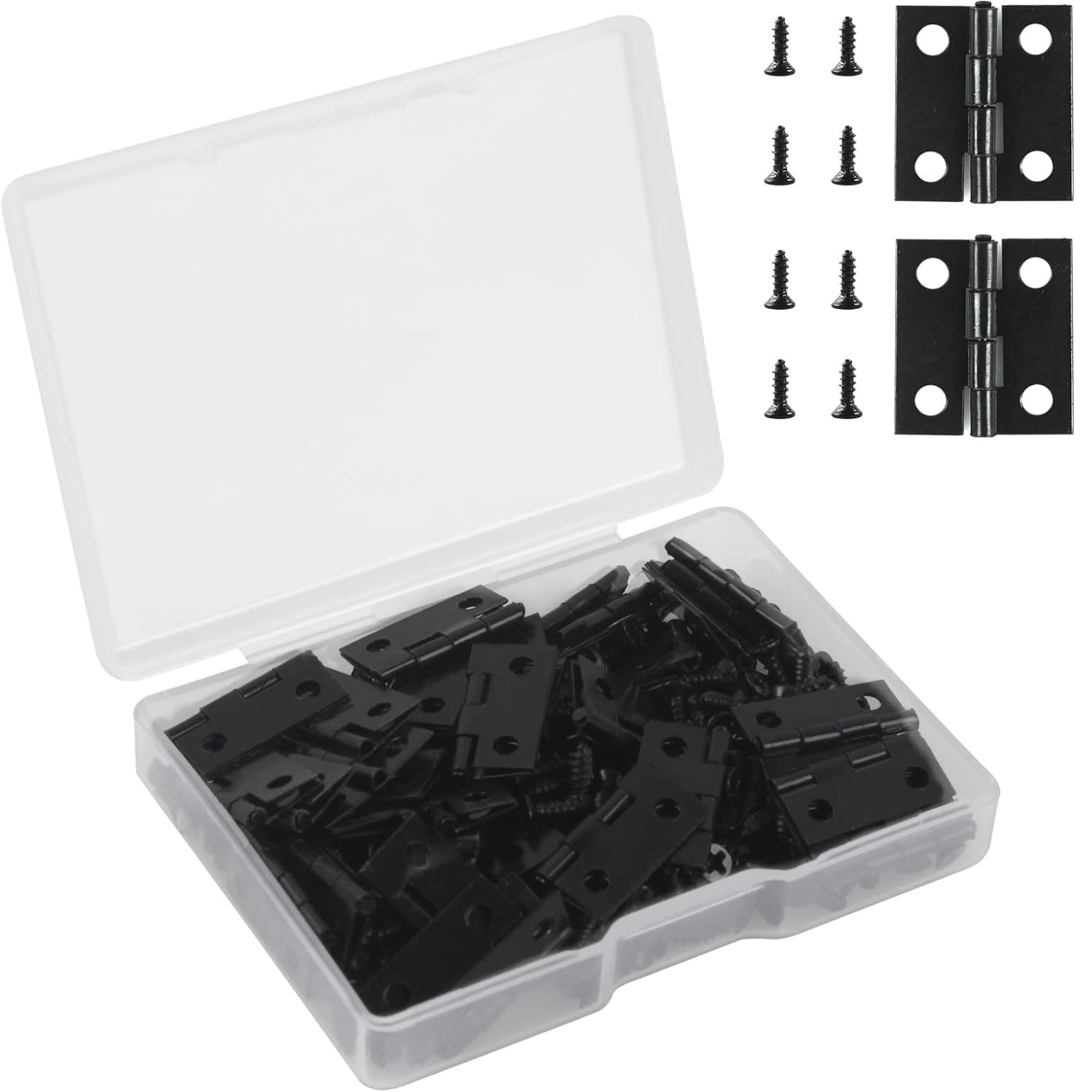 Set 50 mini balamale, Axroad Mall, Cu 200 suruburi, Rezistent la rugina ...