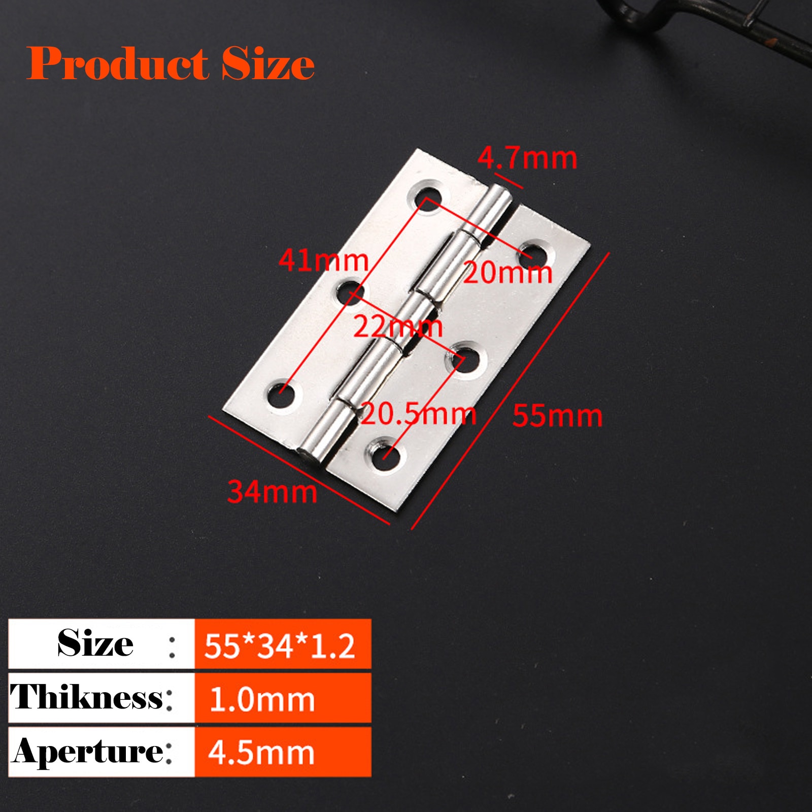 Set 10 balamale pivotante, Axroad Mall, Cu 60 suruburi, Rezistent la ...