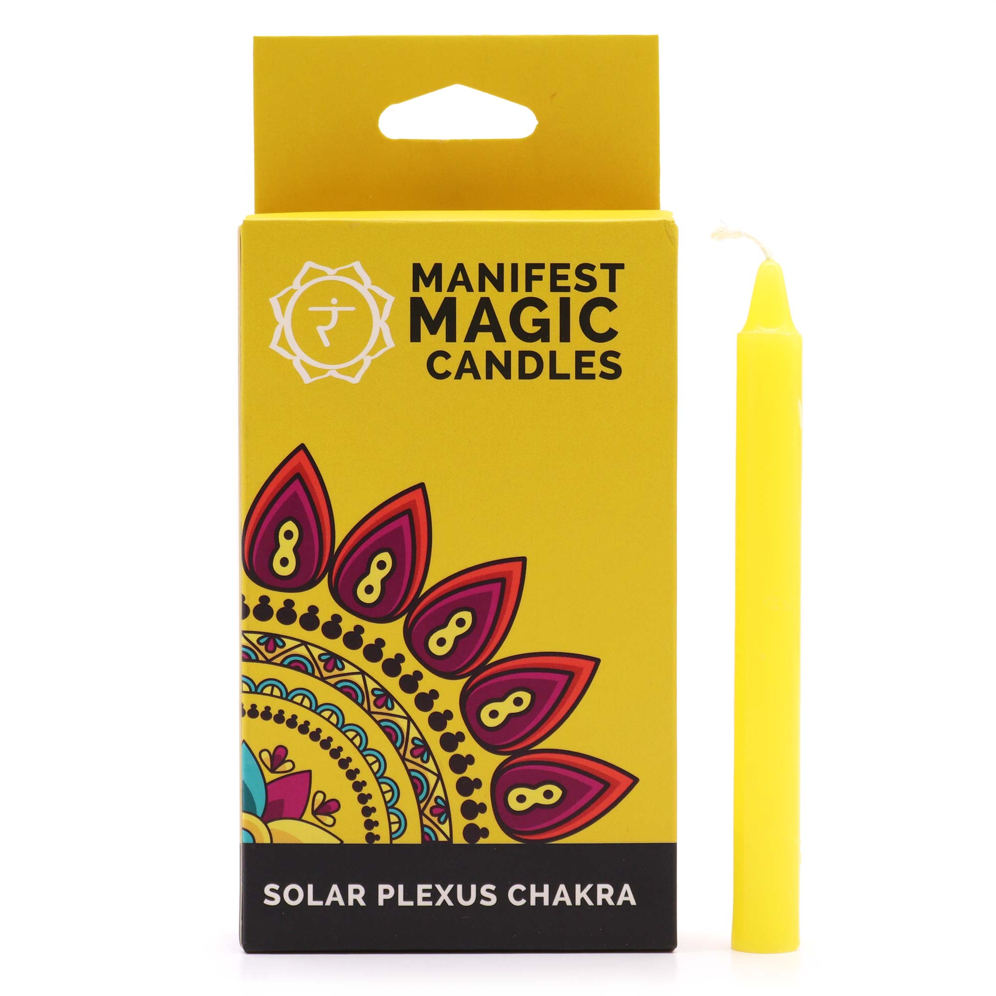 Lumanari Magice Ezoterice Galben(12bc) - Chakra Plexului Solar - eMAG.ro