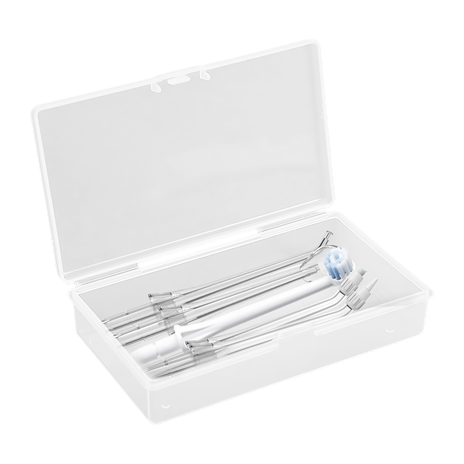 Комплект резервни глави за зъбен душ Jetflow M1 And M3 5 броя Прозрачен