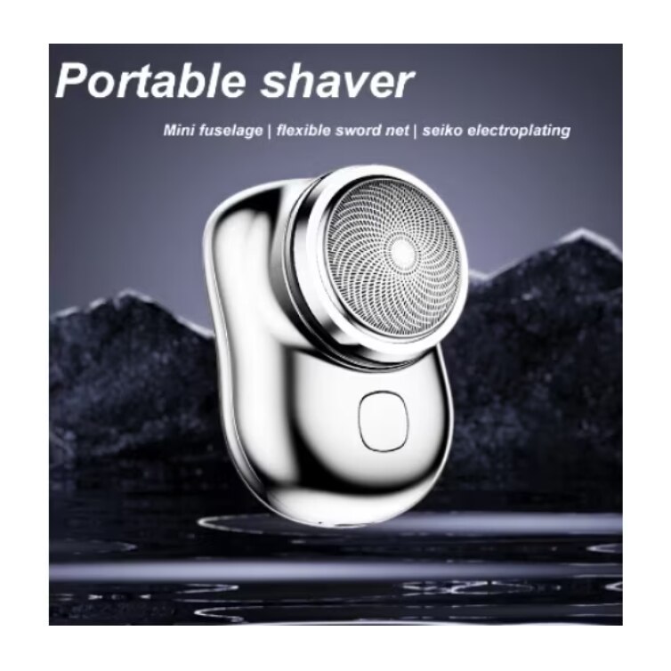 Mini Aparat De Ras Electric, USB, Saiconcept®, Portabil, Argintiu - eMAG.ro