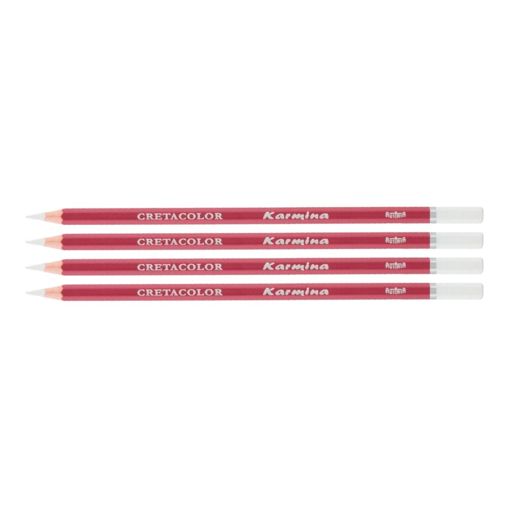 Set 4 x Creion Colorat Karmina Cretacolor - 3.8 x 7.5 mm - Permanent ...