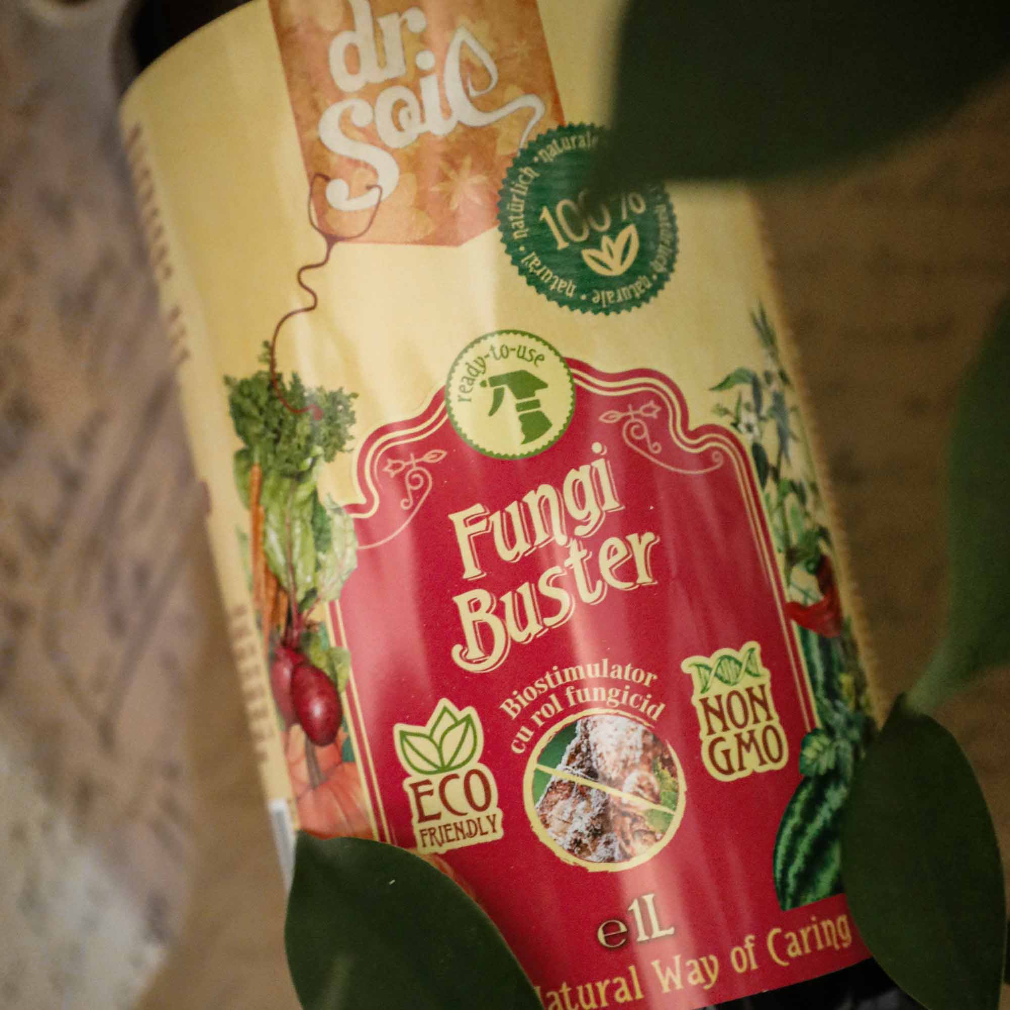 Противогъбичен биостимулатор Dr.Soil FUNGI BUSTER, готов разтвор с ...