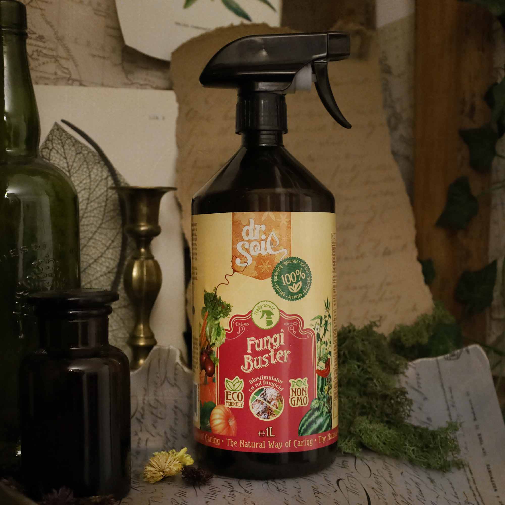 Противогъбичен биостимулатор Dr.Soil FUNGI BUSTER, готов разтвор с ...