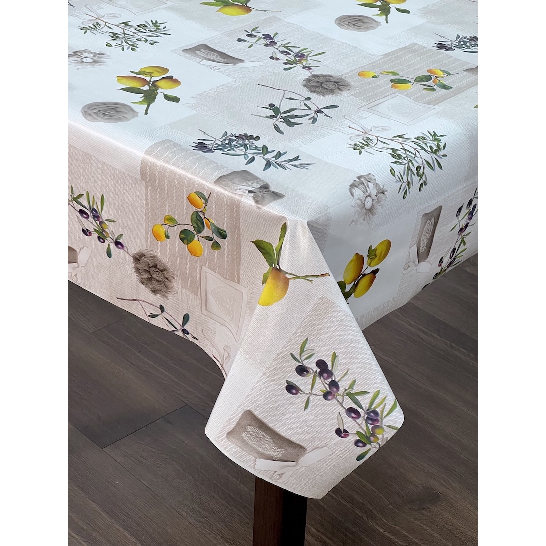 Fata de masa tip musama, Lamai gri 100 x 140 - eMAG.ro