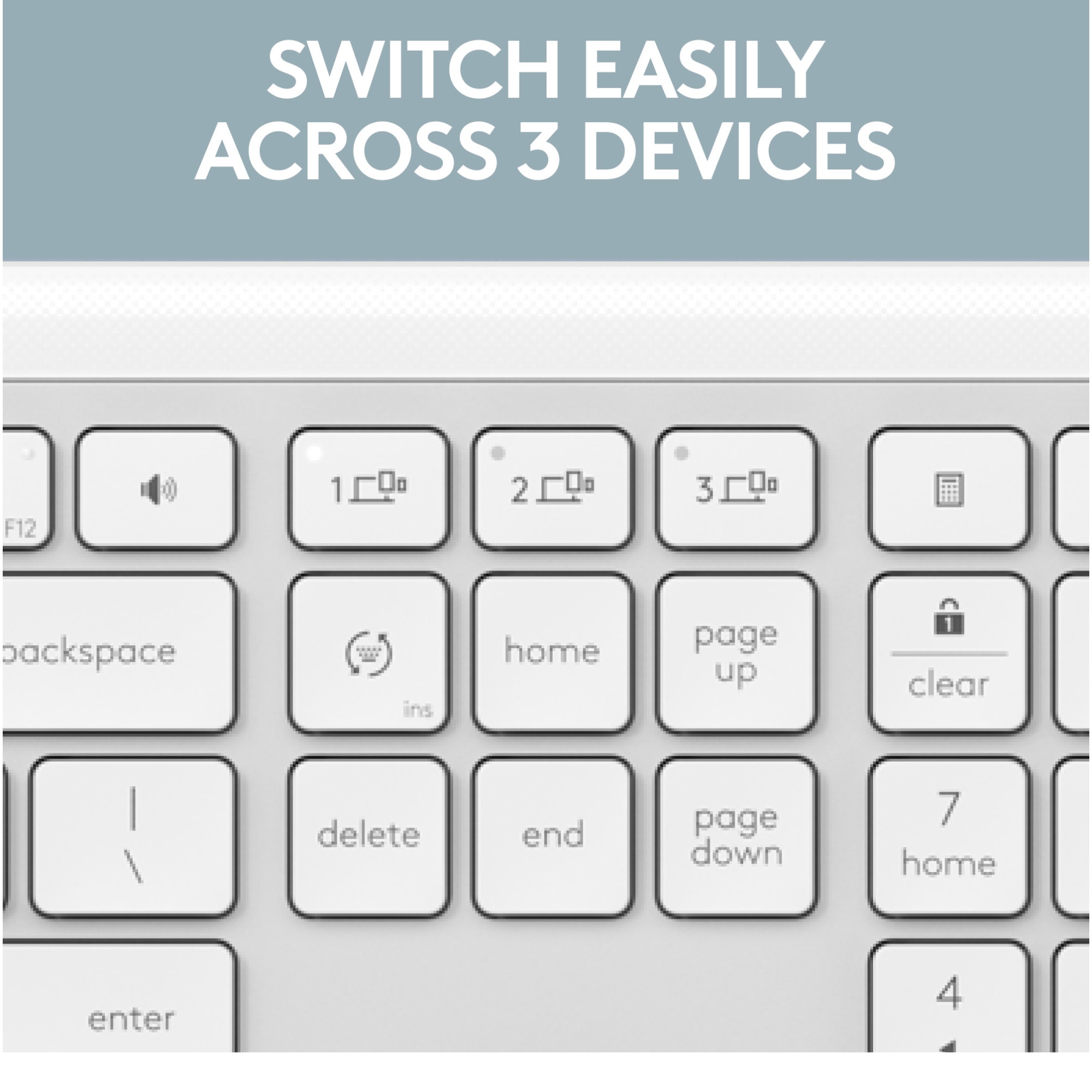Kit Logitech Wireless Signature Slim MK950, 2.4GHz&Bluetooh, Easy ...