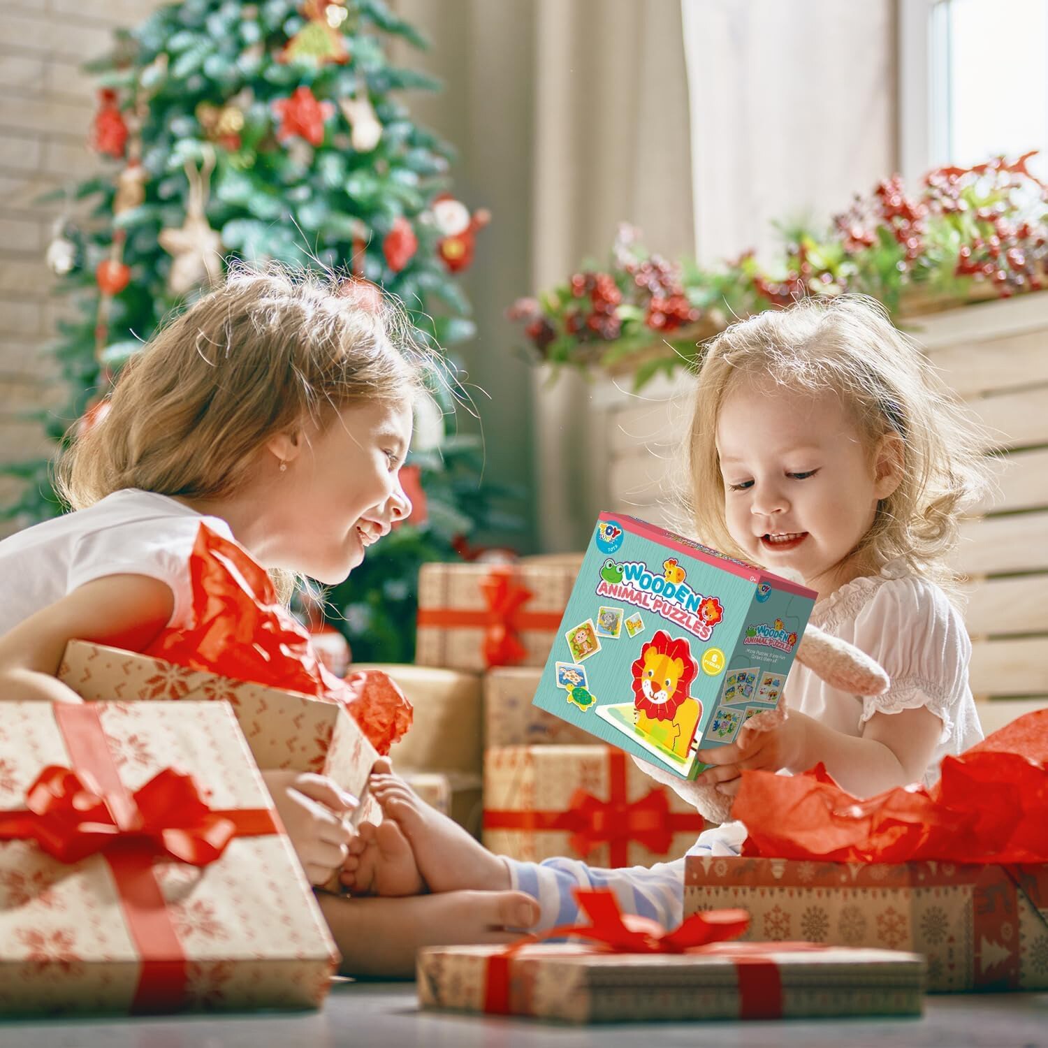 Set Puzzle Interactiv Elindor® pentru Copii 1-3 Ani, Jucarii ...