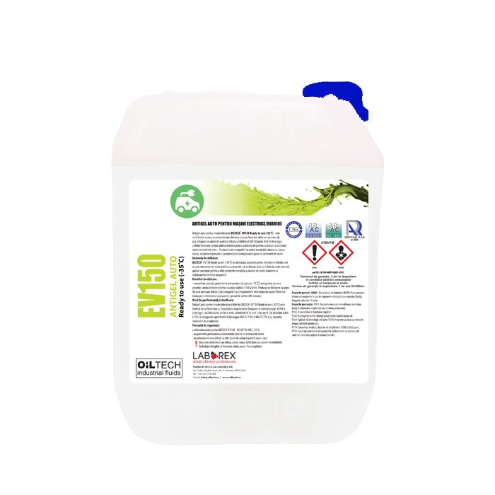 Antigel auto pentru masini electrice EV150 Ready To Use -35°C, 20kg ...