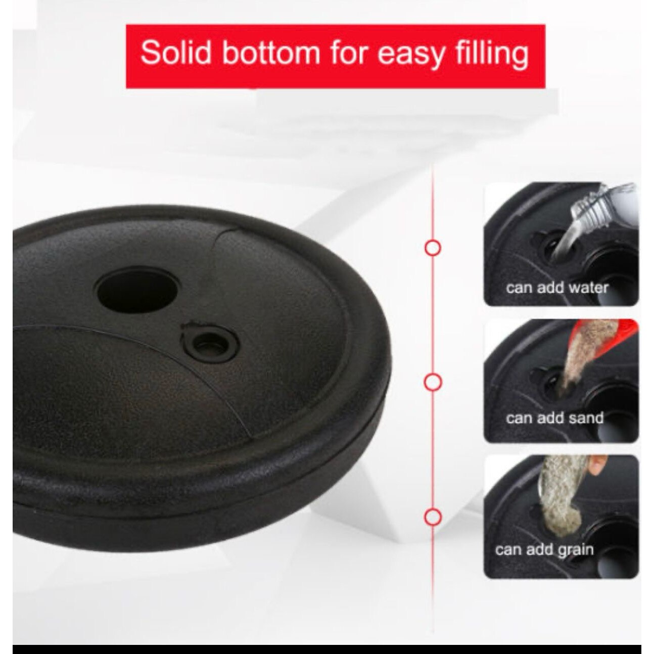 Cos de baschet cu stativ portabil, minge, pompa si plasa pentru cos ...