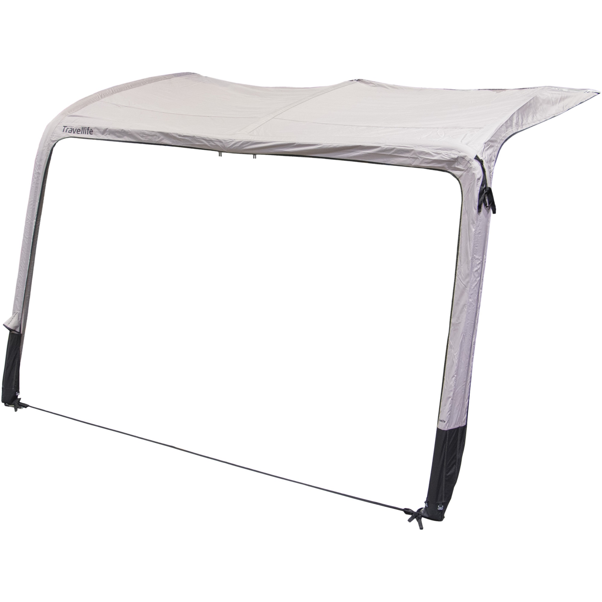 Pavilion gonflabil pentru rulota Travellife Texel, 251x360x254 cm, bej ...