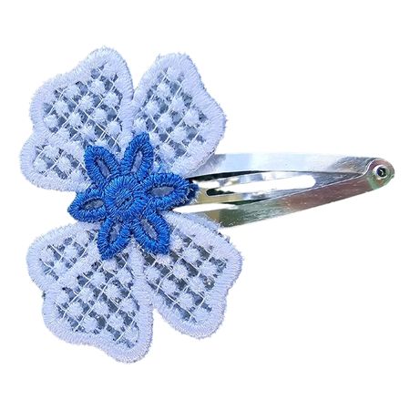 2 db Happy Deep Blue Ariale hímzett kapcsos készlet, színes - eMAG.hu