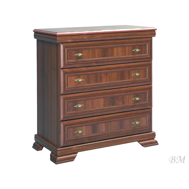 Comoda 4 sertare KK2 maro - eMAG.ro