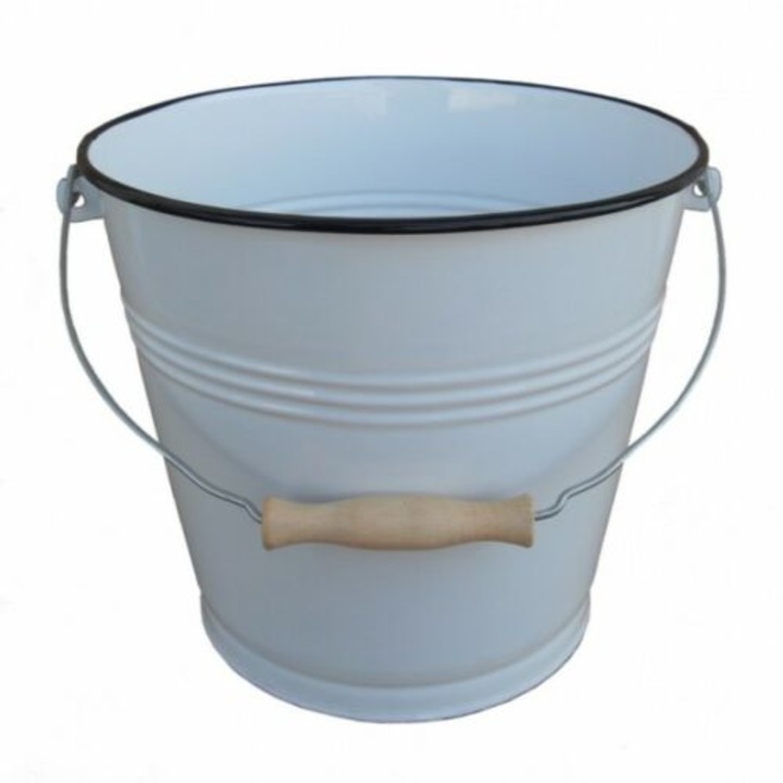 Galeata, 10 litri, Alb - eMAG.ro