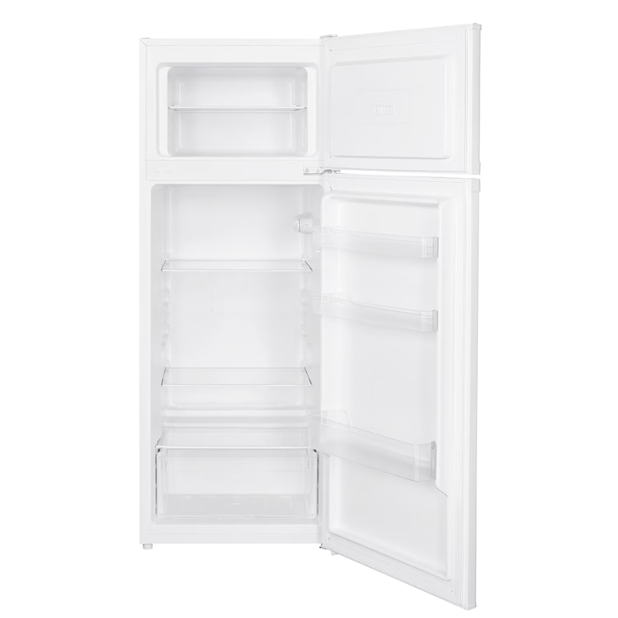 Frigider cu doua usi VORTEX VDD21SWH01H, 206 l, H 143 cm, Clasa F Alb ...