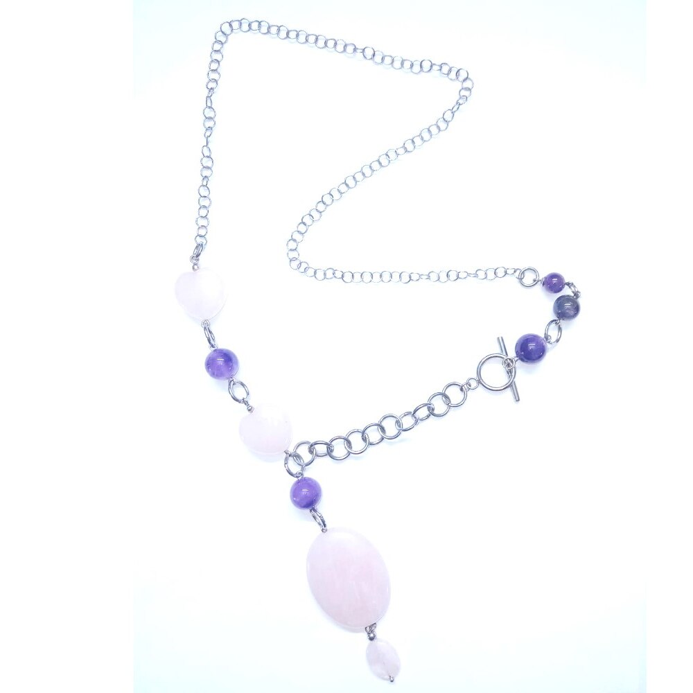 Colier Cuart Roz, 64cm - eMAG.ro