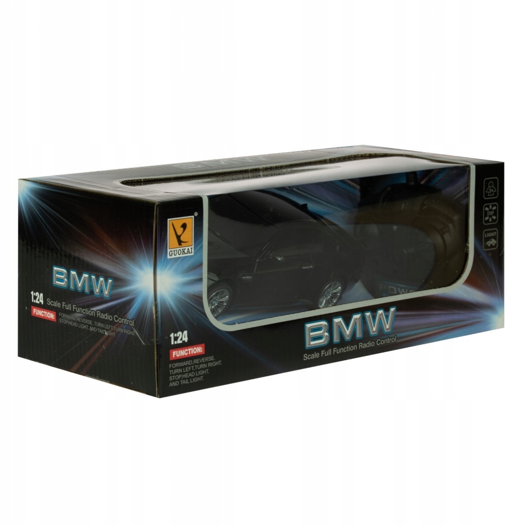 Masina cu telecomanda, 1:24 BMW M3 negru - eMAG.ro