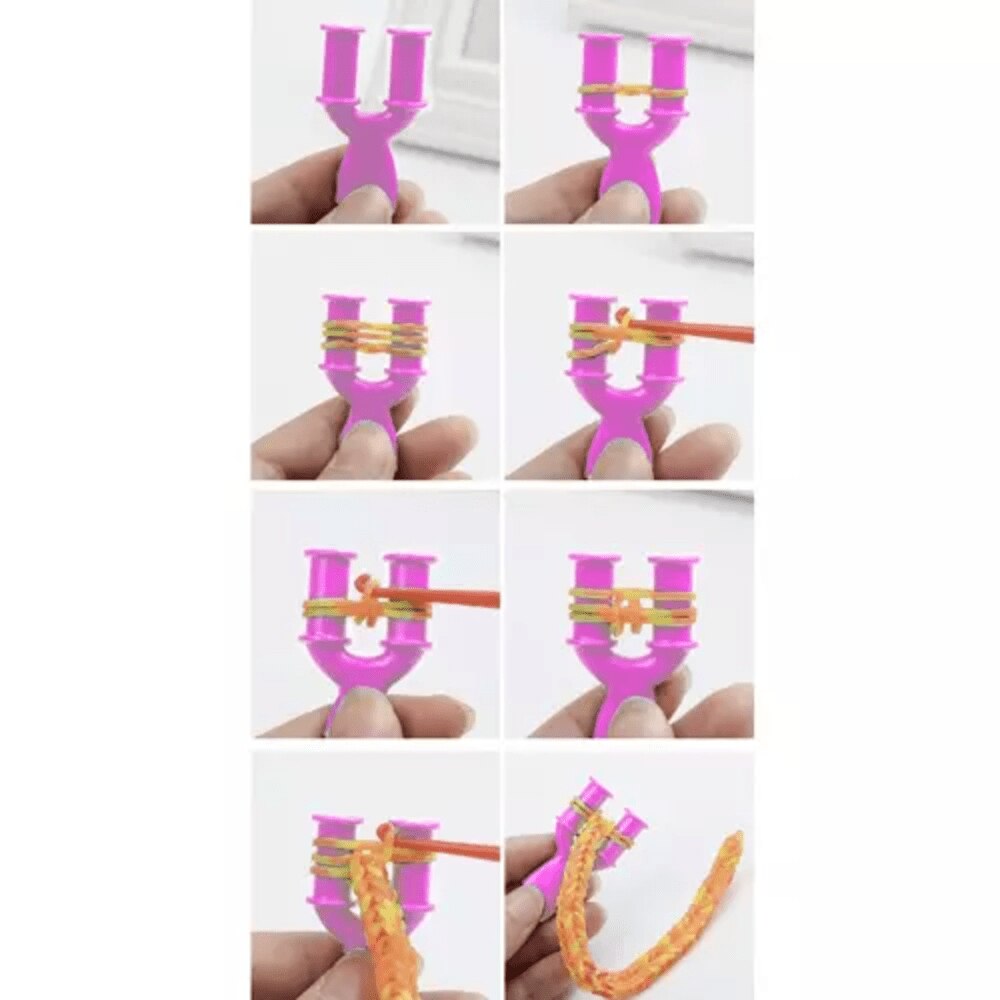 Set elastice pentru bratari, 1500 piese, multicolor - eMAG.ro