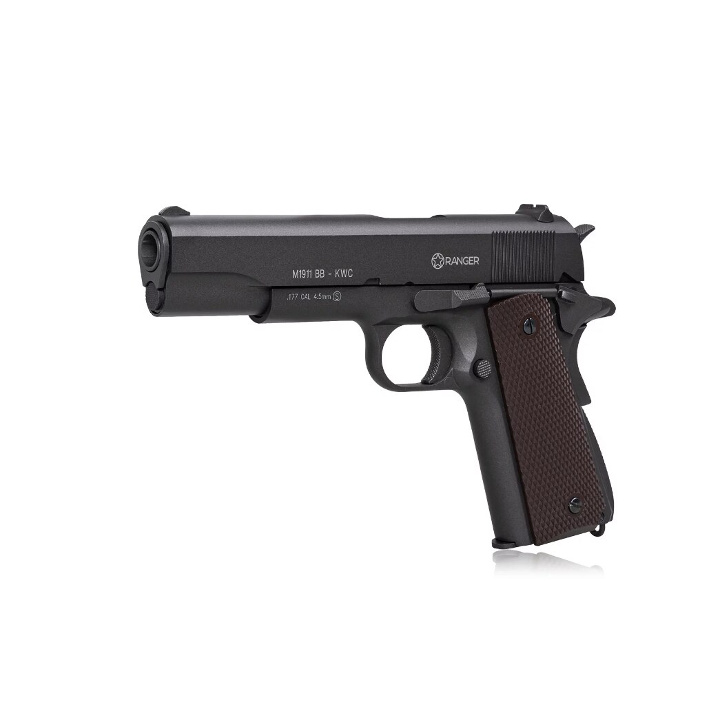 Pusca aer comprimat Ranger M1911, Kal. 4,5 BBS, Blow Back, Full Metal ...