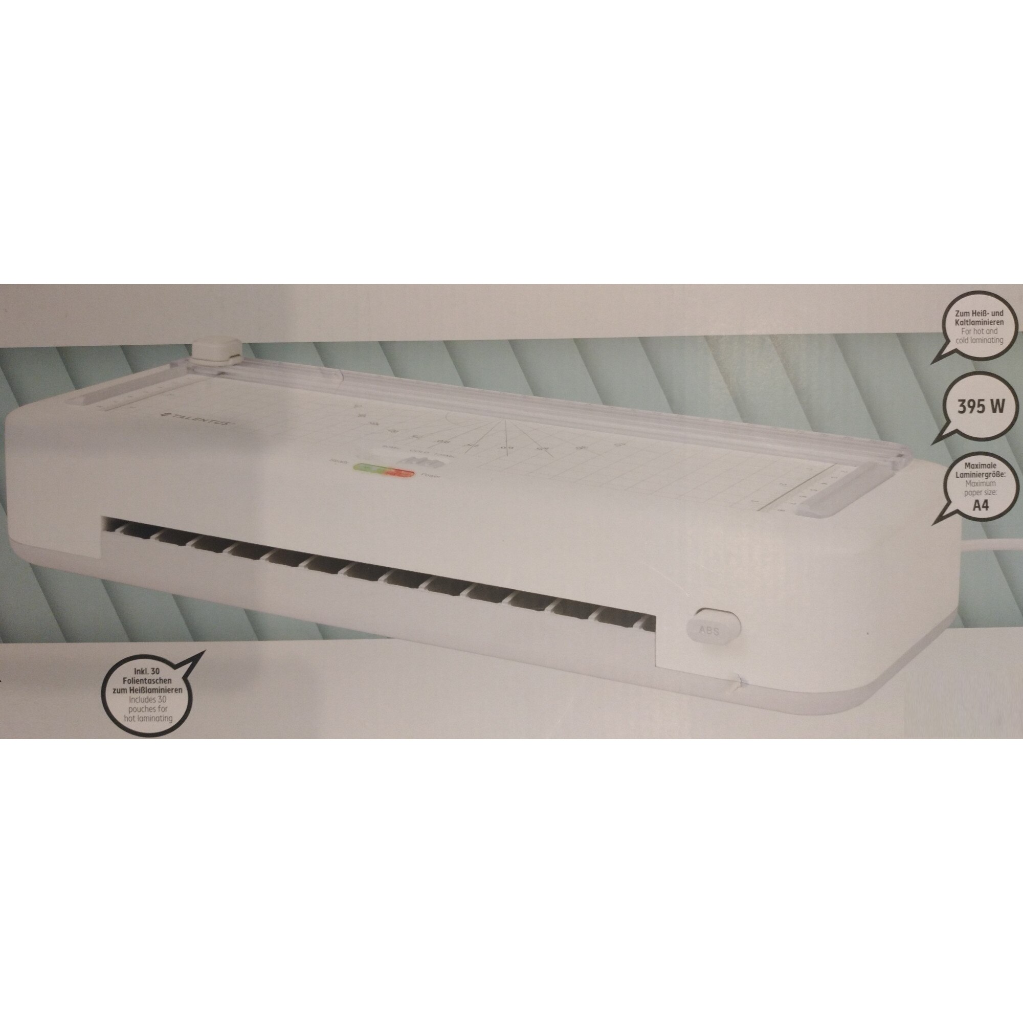 Set craft, 4 in 1, include laminator A4, trimmer, rotunjitor colturi, 30 folii laminare A4, 395 ...