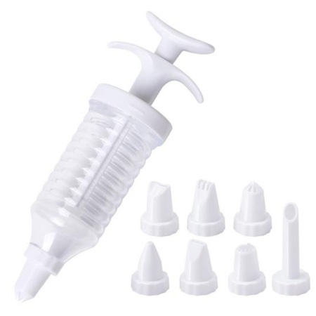 Torta díszítő fecskendő, Zola®, 8 hegyes, különböző modellek ...