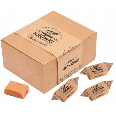 Bomboane cu turta dulce, B&B Slodycze z Pomyslem, Crem, 1kg - eMAG.ro